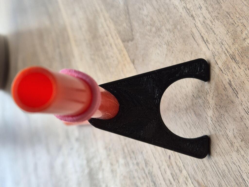 Dopper straw holder (snappable), parametric OpenSCAD by Groentebroer ...
