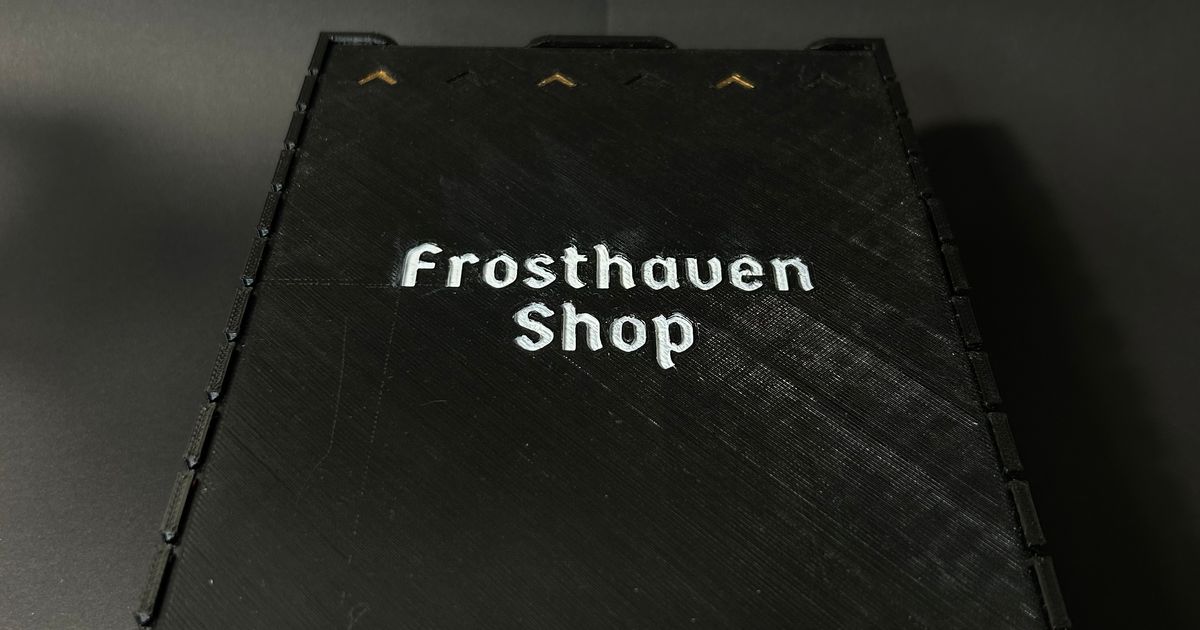 Frosthaven Shop Box by minishaven | Download free STL model ...