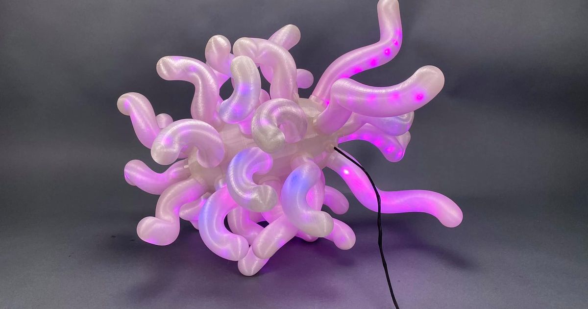 E. Coli Led Lamp by ChrisTheViolaNerd | Download free STL model ...
