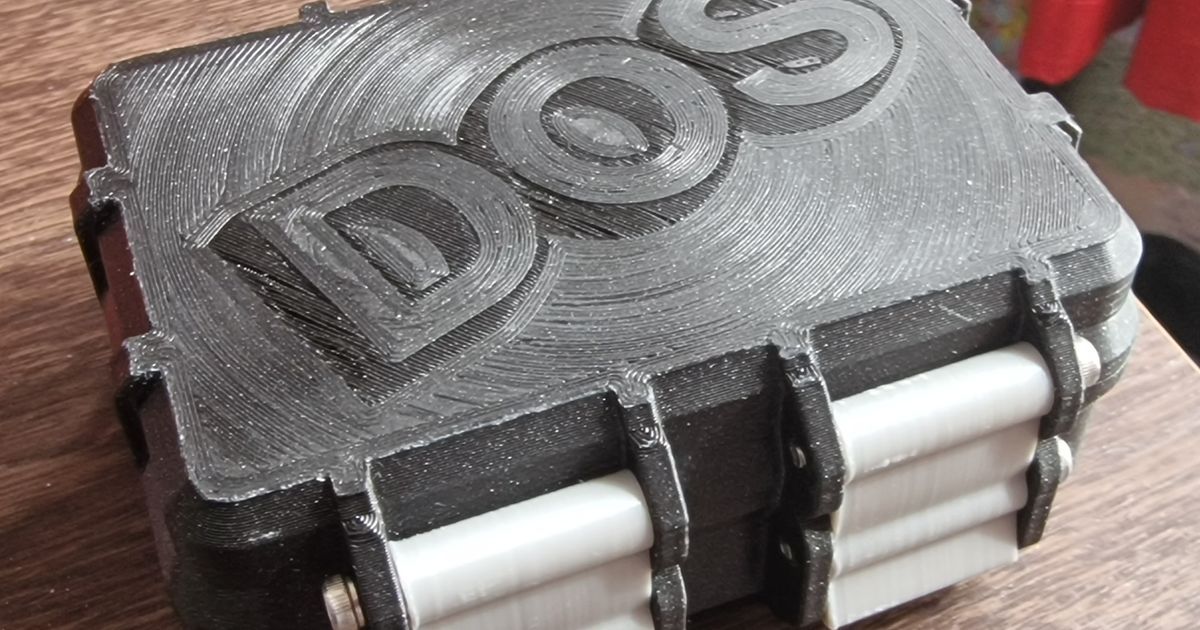 DOS Card Box by Mac10goesBRRRT | Download free STL model | Printables.com
