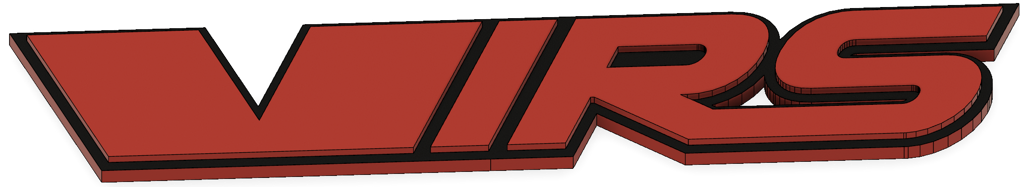 Skoda VRS Logo by Storbi81 | Download free STL model | Printables.com