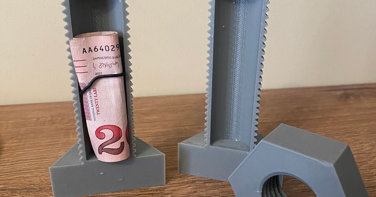 M30 Bolt Secret Hiding Spot by nodar maisuradze | Download free STL ...