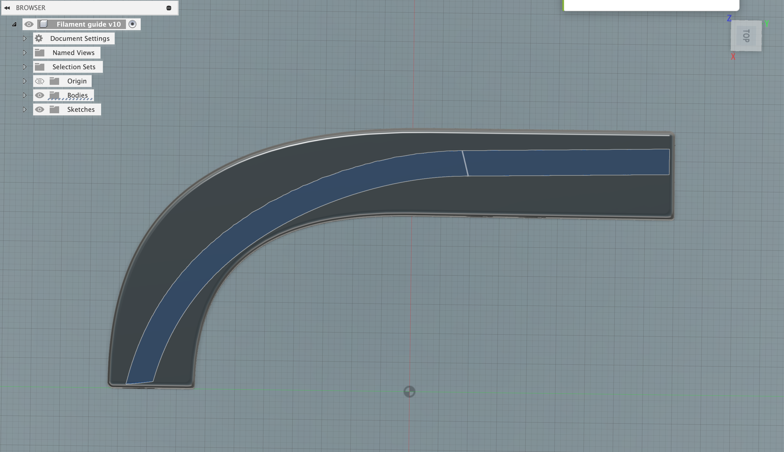 P1s Filament Guide for Side Spool holder by Pelle Kuipers | Download ...