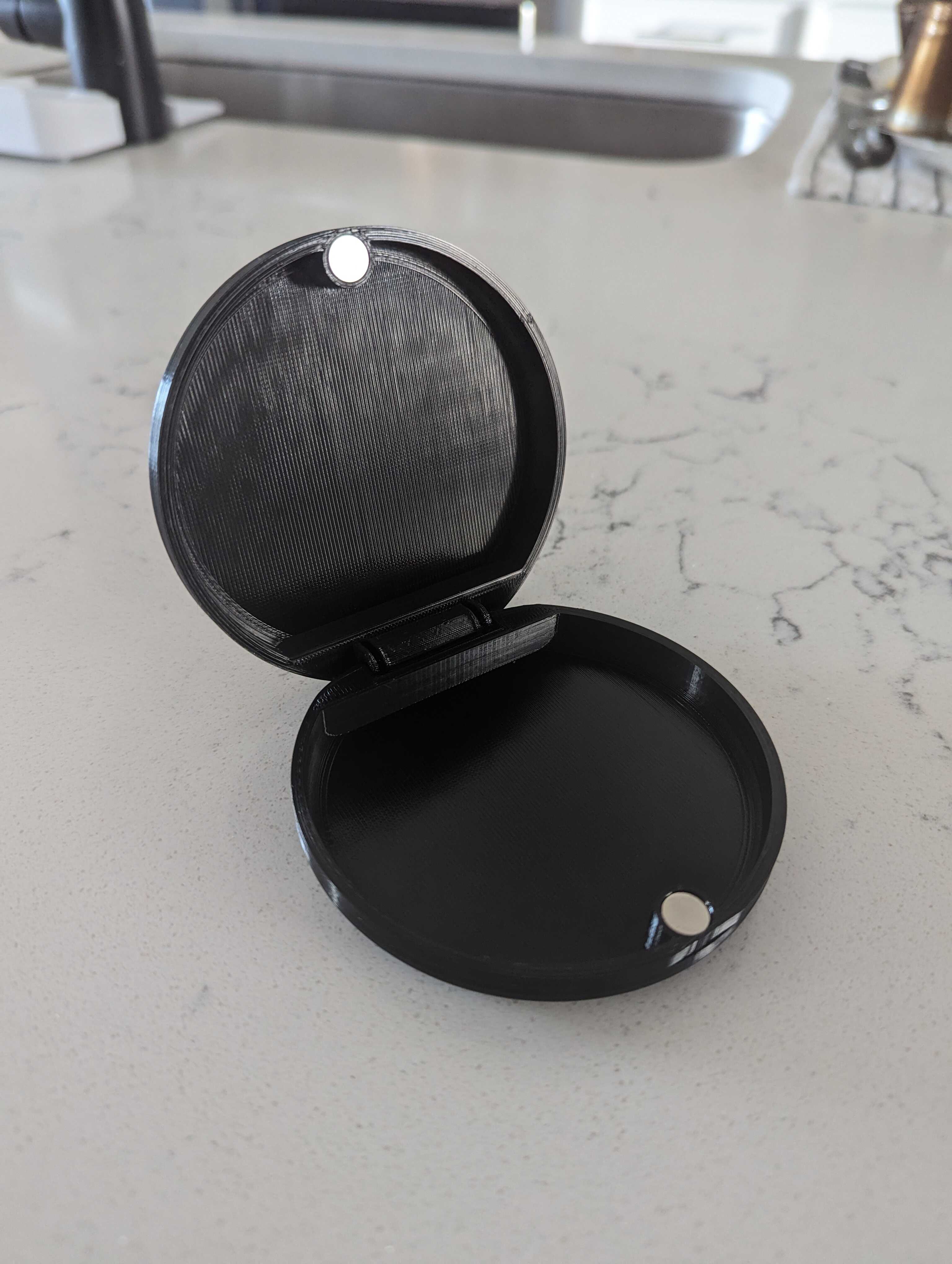 Invisalign case modified for 8x3 mm magnets by akmiller01 | Download ...