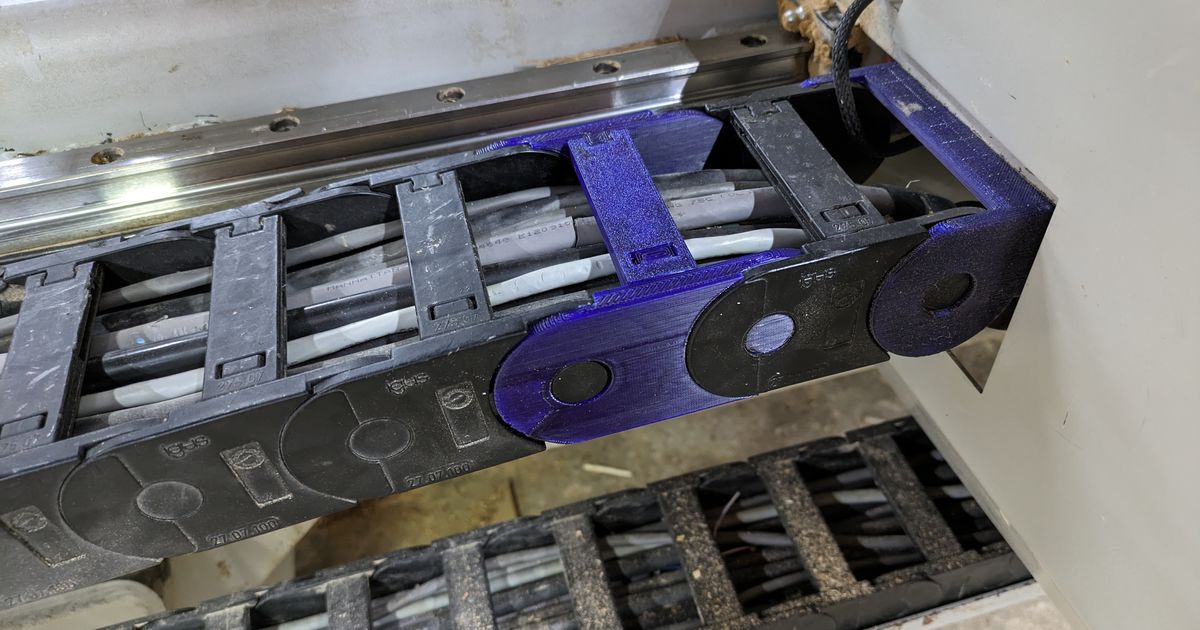 Igus Drag Chain Link by Skreelink | Download free STL model ...