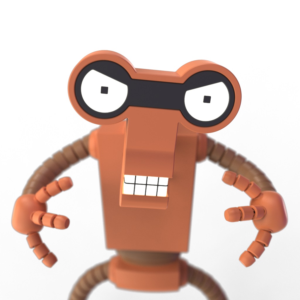 ROBERTO - FUTURAMA ROBOT by OhMyGiob | Printables Store