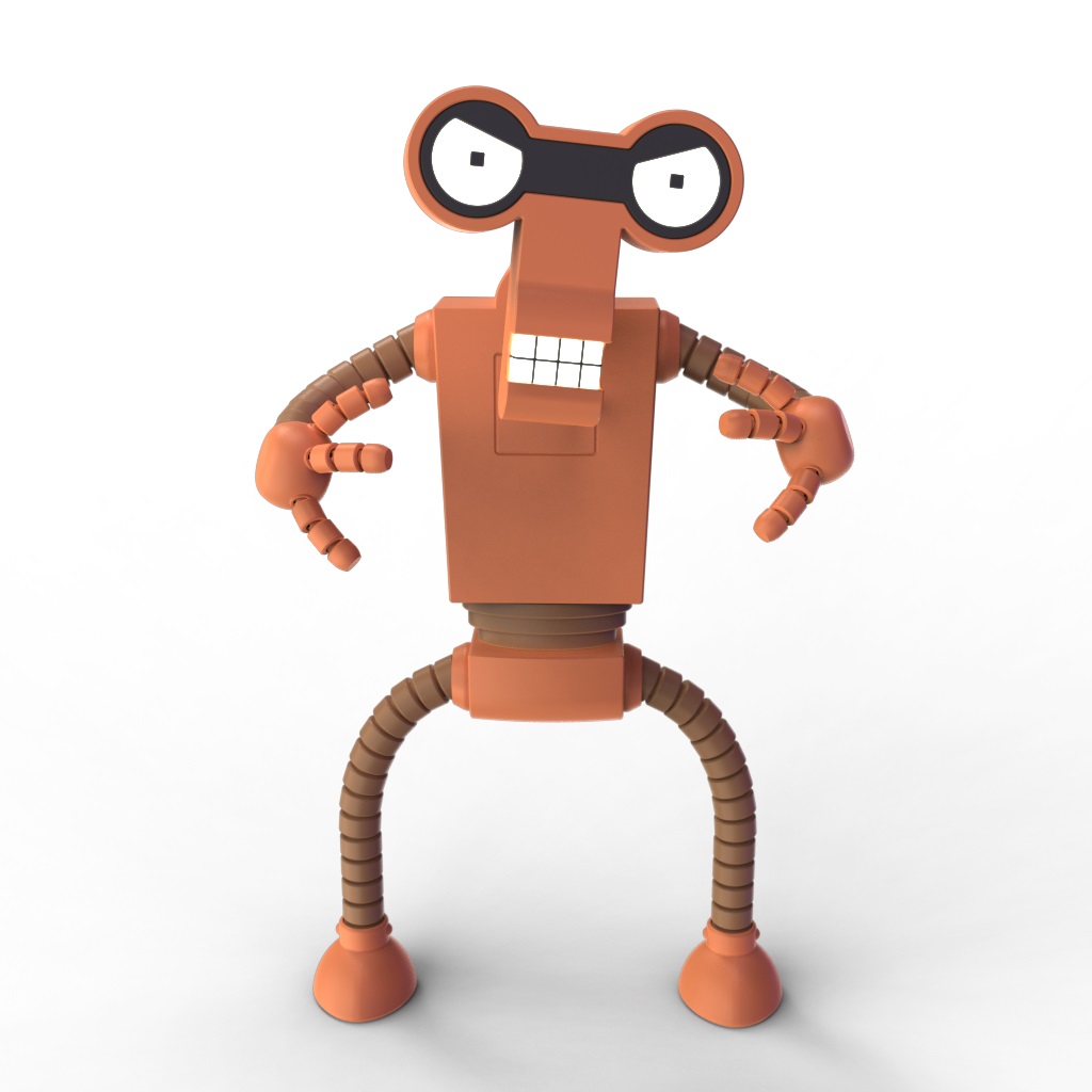 ROBERTO - FUTURAMA ROBOT by OhMyGiob | Printables Store