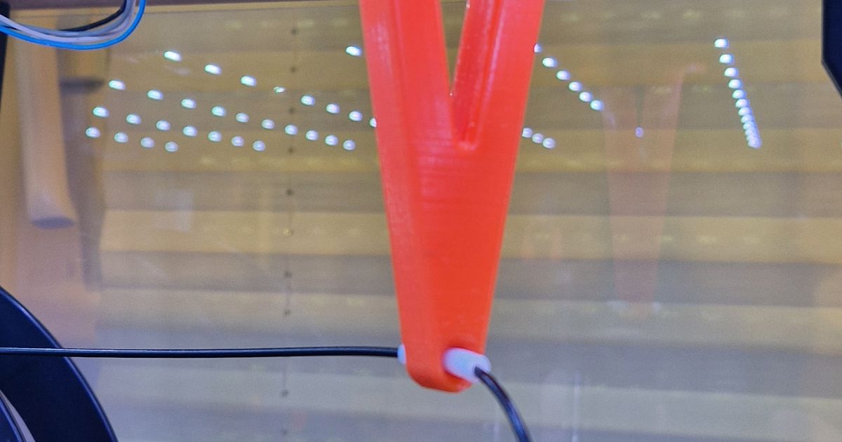 Filamentguide (hanging) by Hirte | Download free STL model | Printables.com