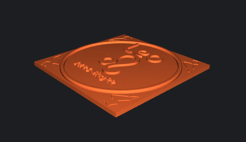ownMade - Constellation Sign - Leo by Rieva | Download free STL model ...
