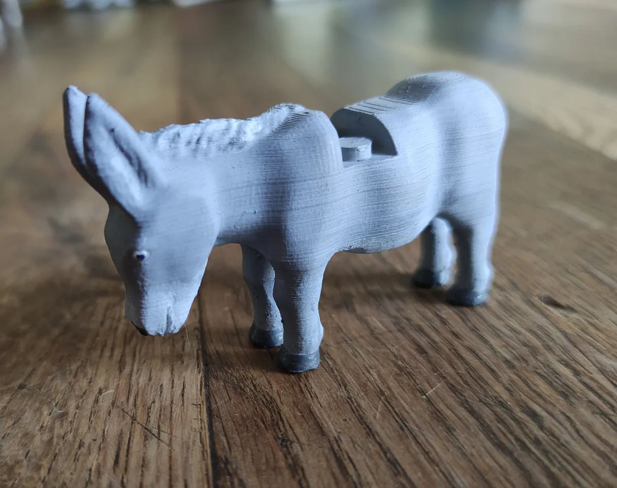 donkey by Merandey | Download free STL model | Printables.com