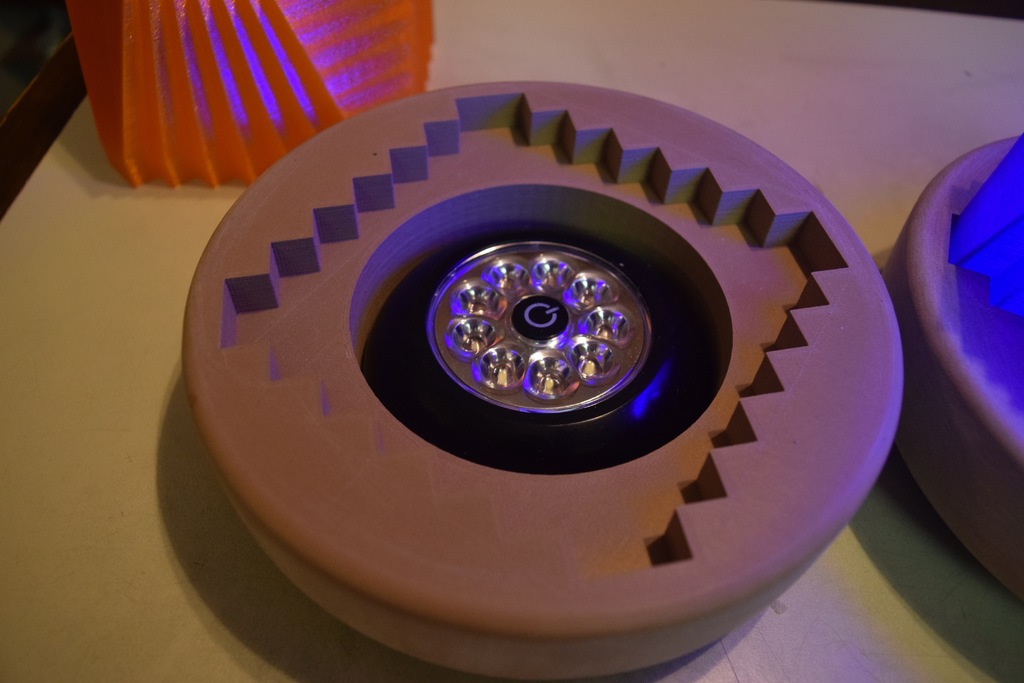 Fractal Led Lamp by ChrisTheViolaNerd | Download free STL model ...