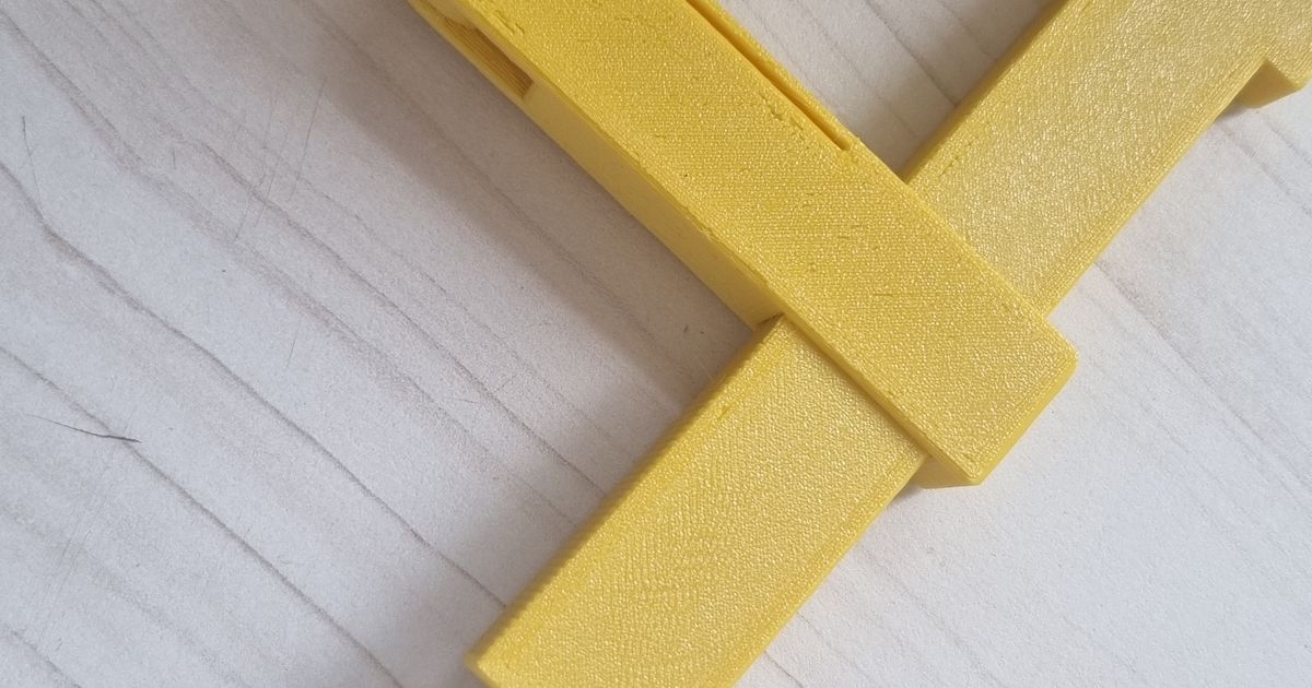 Fully 3D printable Cam F Clamp by mllunanox | Download free STL model ...