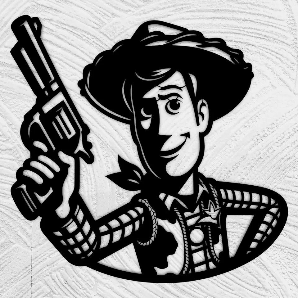 Woddy Toy Story by The line art guy | Download free STL model ...