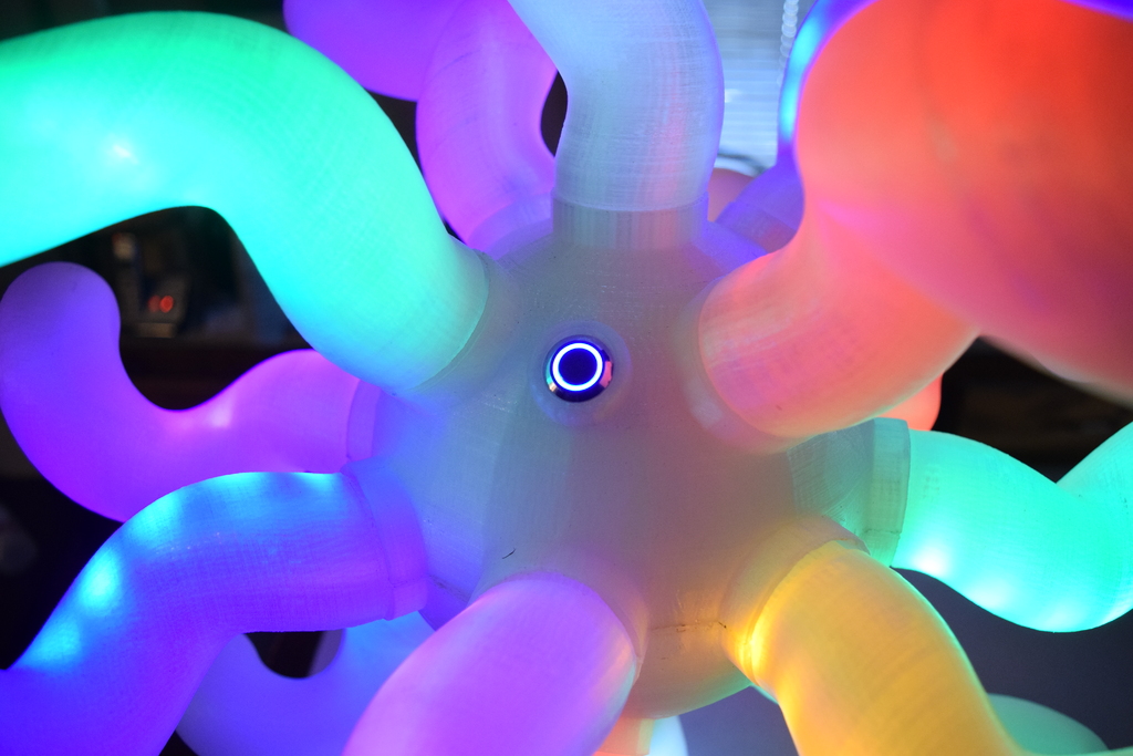 Amoeba LED Lamp-V1 by ChrisTheViolaNerd | Download free STL model ...