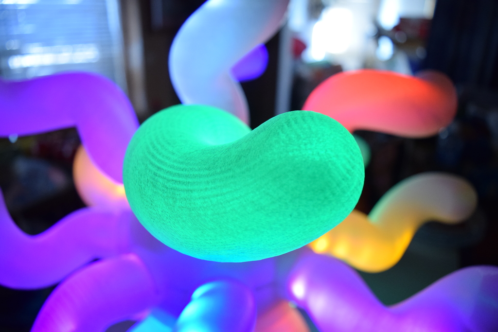 Amoeba LED Lamp-V1 by ChrisTheViolaNerd | Download free STL model ...