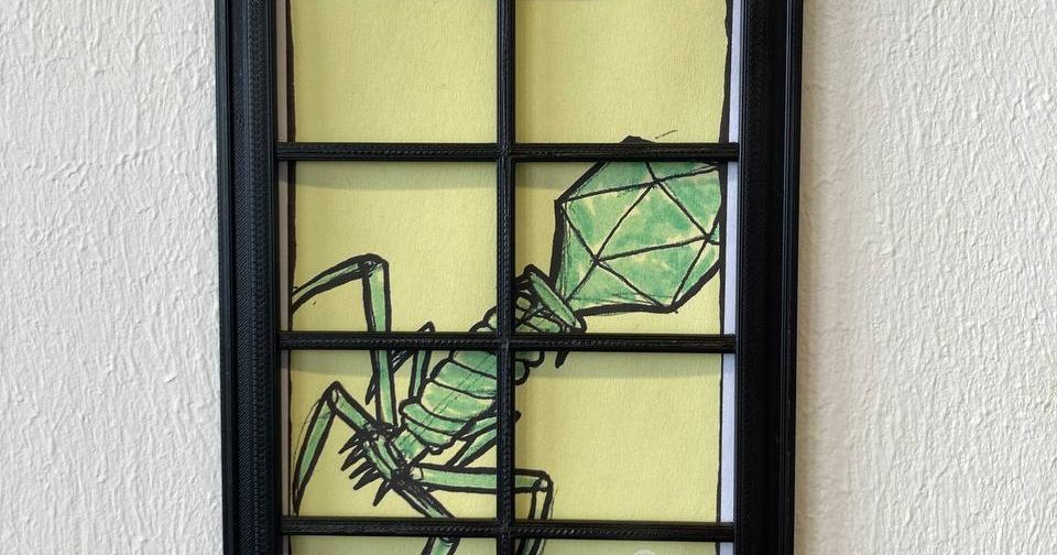 Window Photoframes 10x15cm by LinLinArts | Download free STL model ...