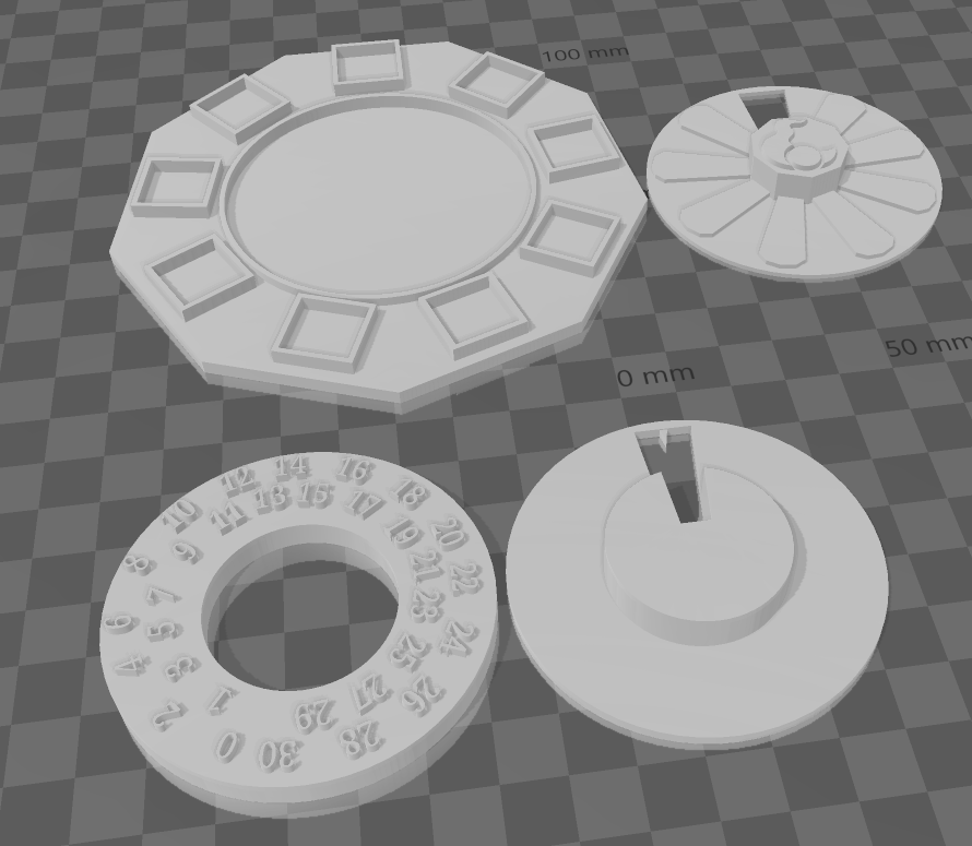 Destiny Dice and Fate Points by MisterH | Download free STL model ...