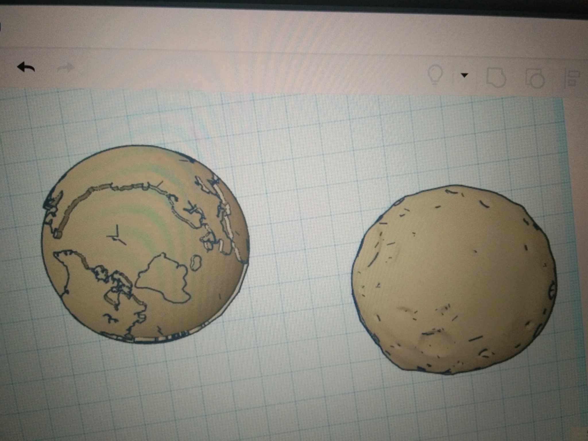 Moon and Earth by Airish | Download free STL model | Printables.com