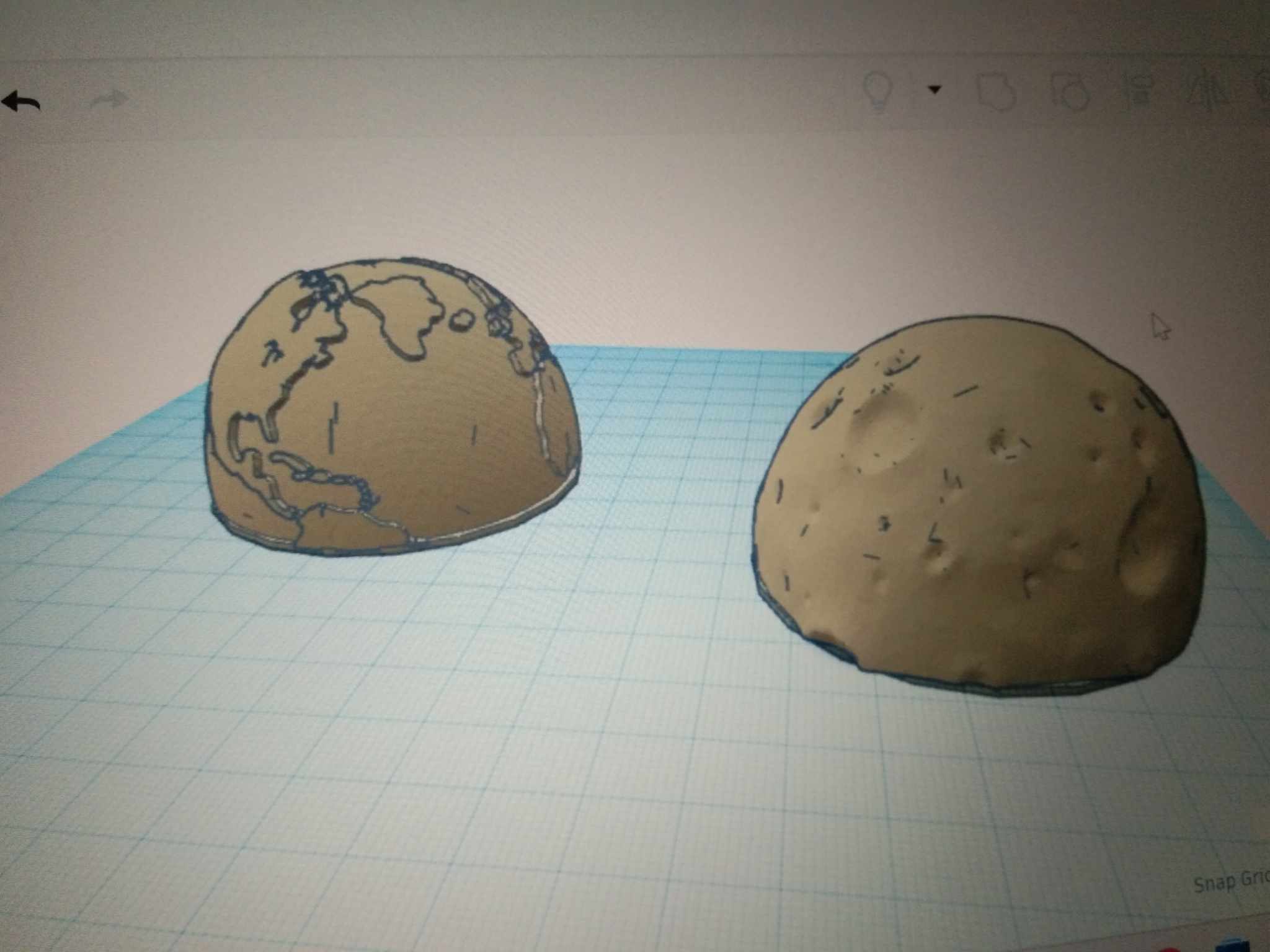 Moon and Earth by Airish | Download free STL model | Printables.com