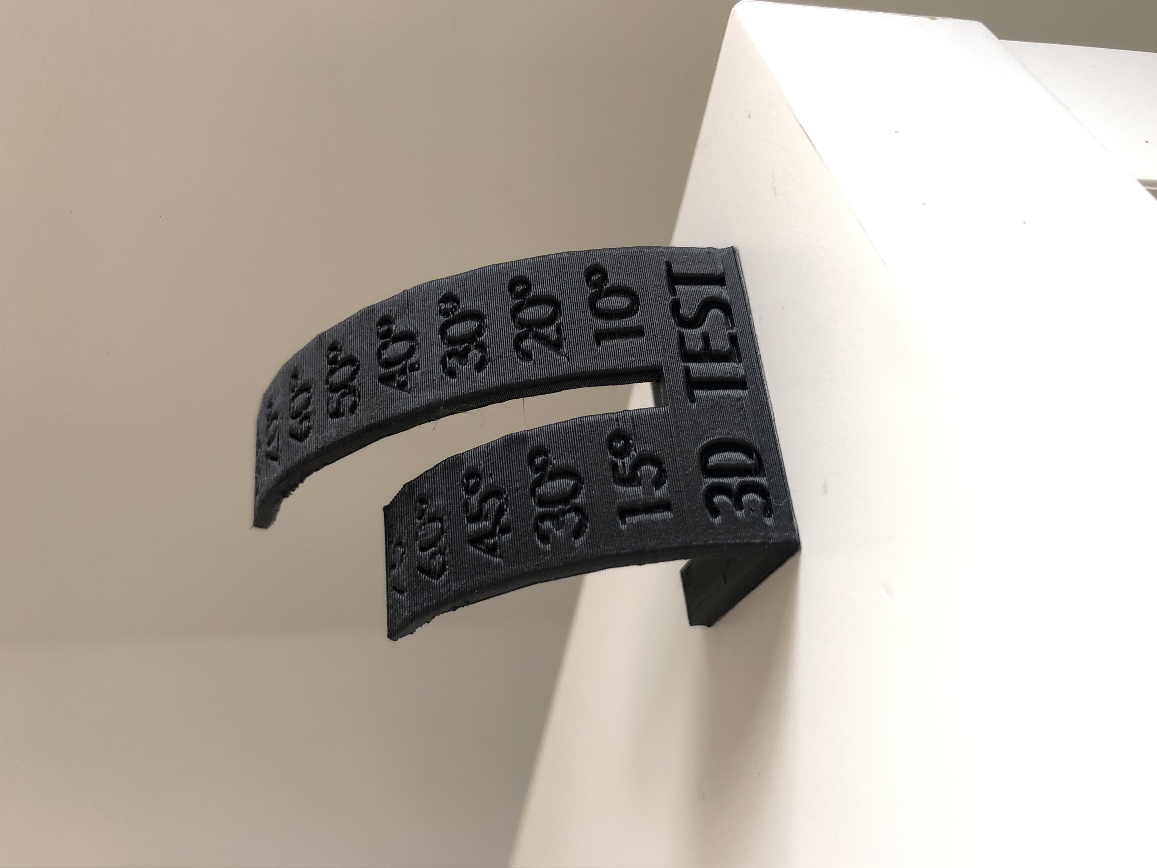 Mini overhang test por theococo45 | Descargar modelo STL gratuito ...