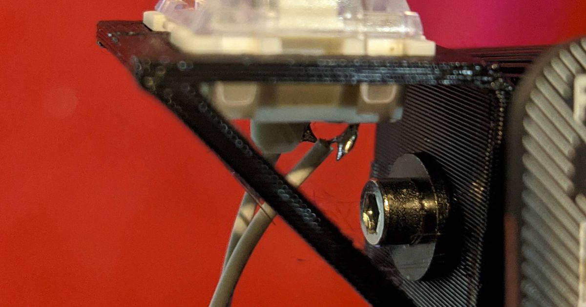 Reinforced MX Switch Mount by The Opponent | Download free STL model ...