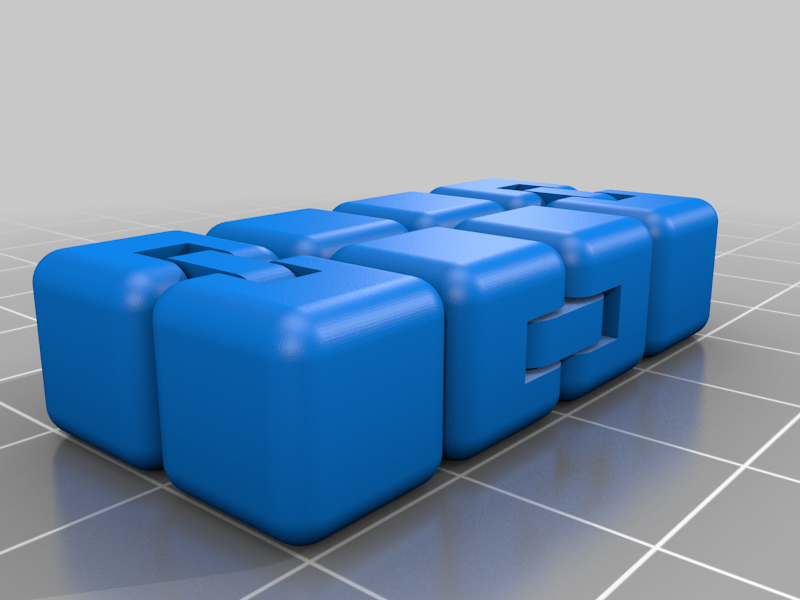 Extra-Tiny Infinity Cube by Davis_County_Library | Download free STL ...