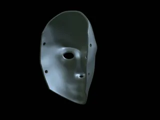 Human face mask by Rott3D | Download free STL model | Printables.com