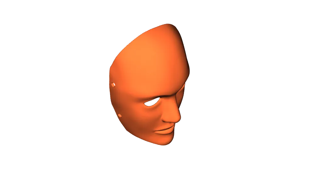 Human face mask by Rott3D | Download free STL model | Printables.com