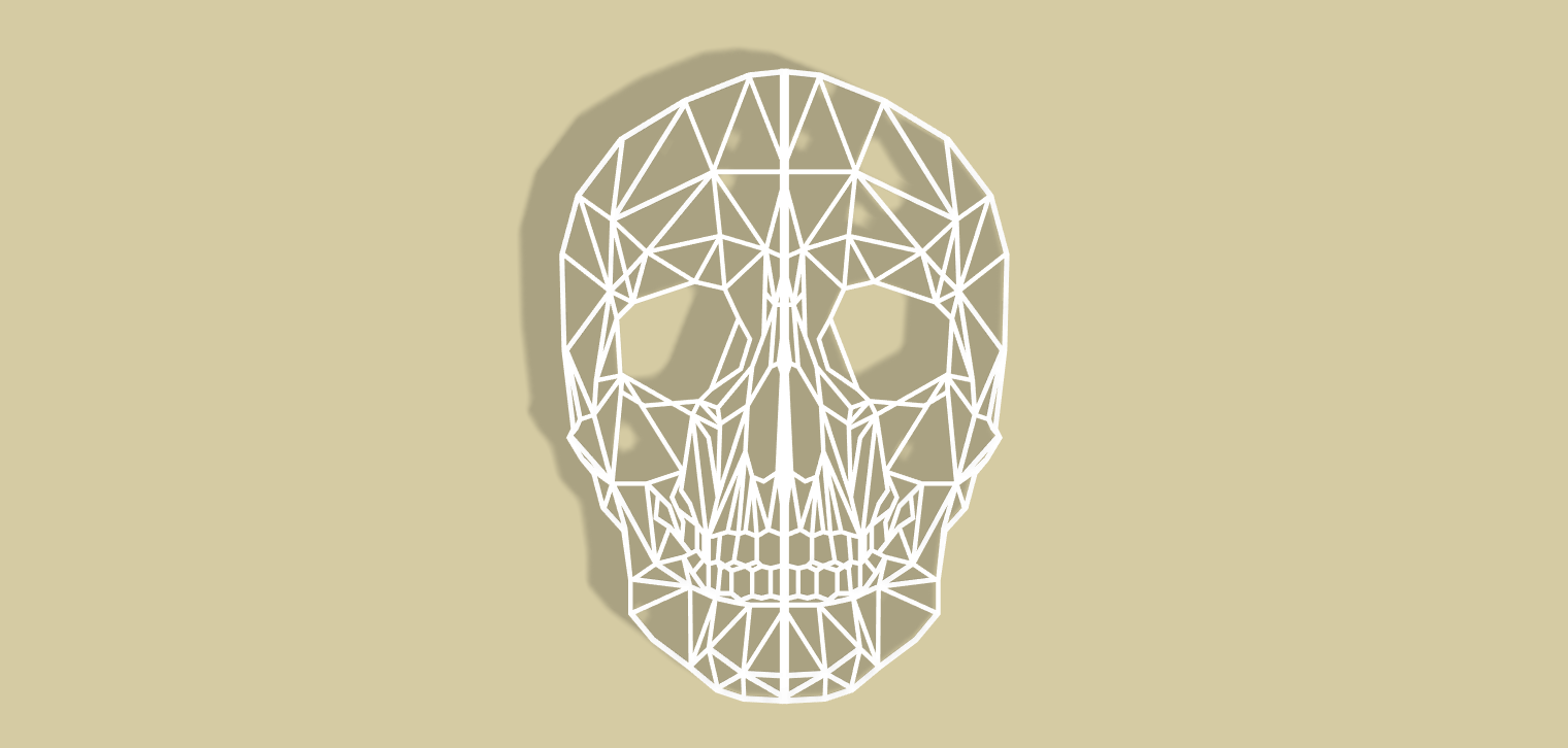 Geometric Human Skull by PSHE CIONG | Download free STL model ...