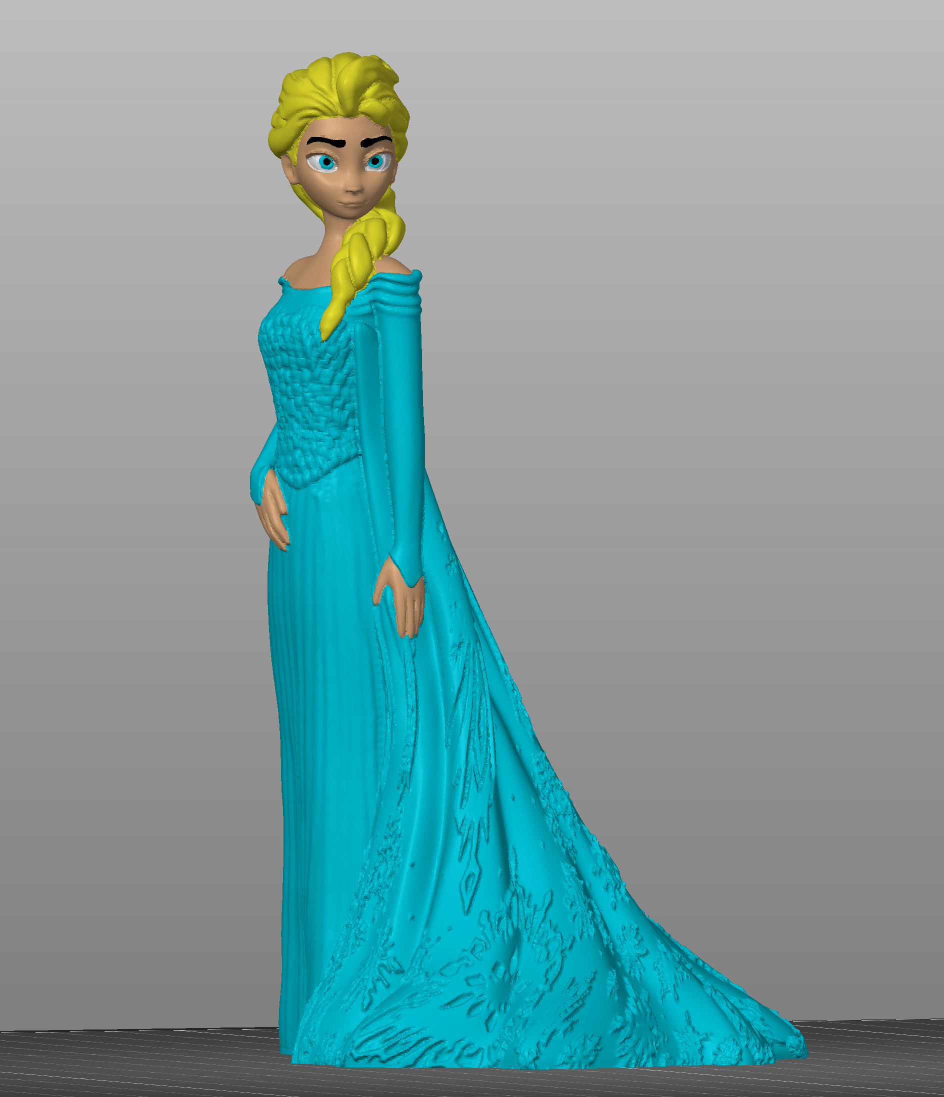 Elsa Frozen Multi Color by RNLDNKP | Download free STL model ...