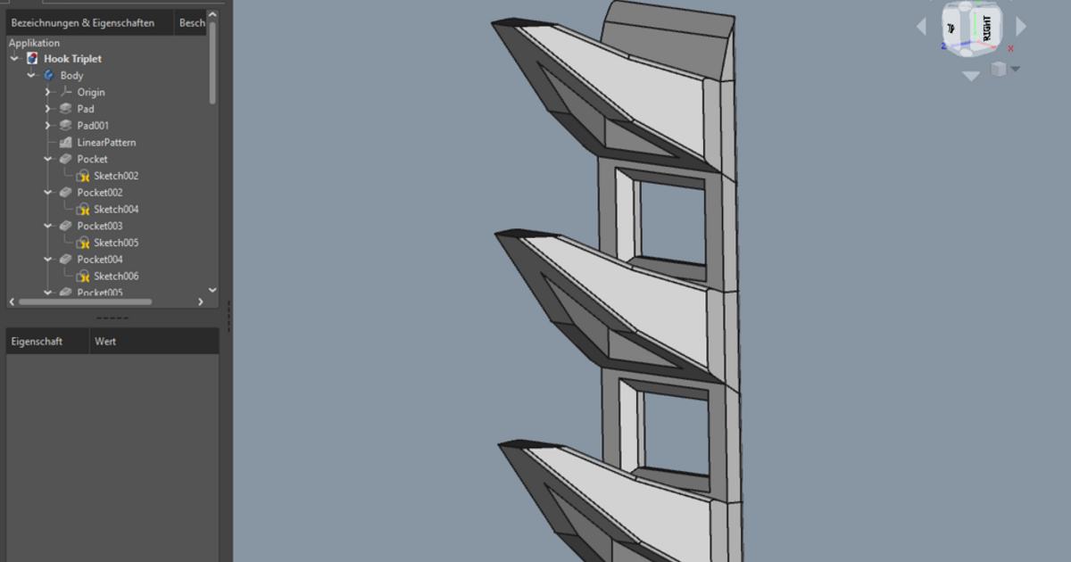 Hook Triplet by Maeshmaker | Download free STL model | Printables.com