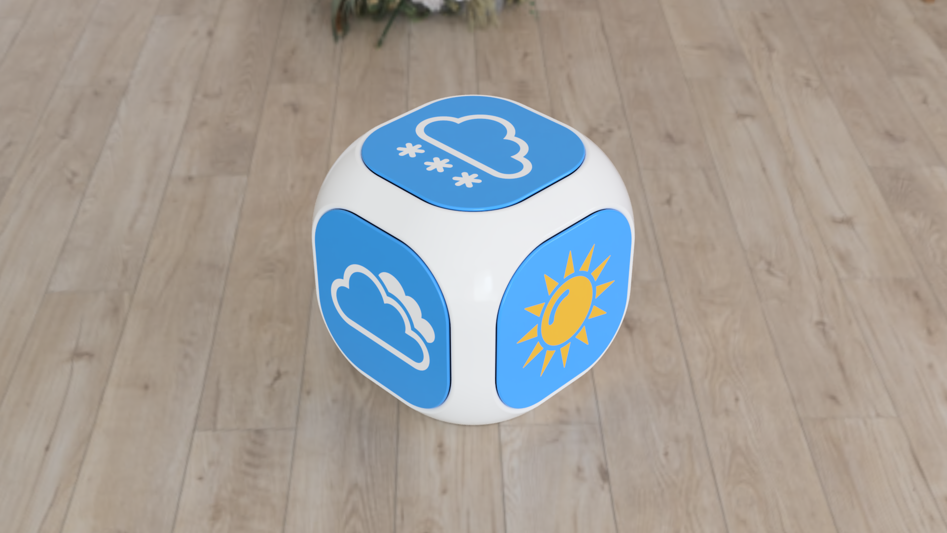 The dice of Weather forecasts by Roberto3d | Download free STL model ...