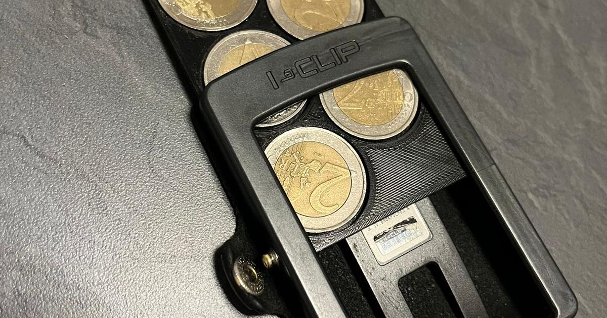 Iclip Coin insert by LuPa | Download free STL model | Printables.com