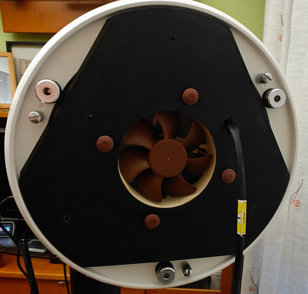 Skywatcher 200PDS Stand, fan and rear cover by Juan Manuel Lopez ...