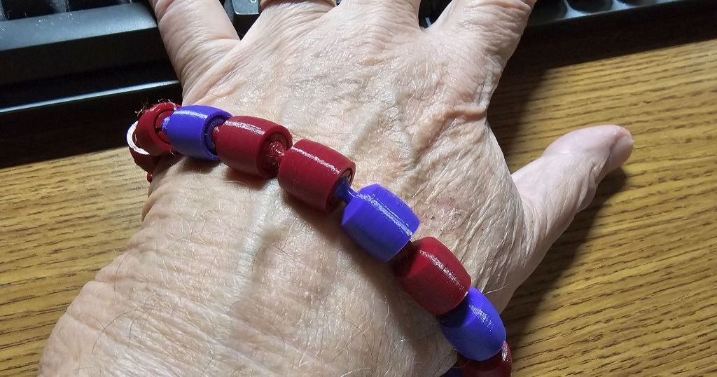 Snap Together Beads by Fergy7 | Download free STL model | Printables.com