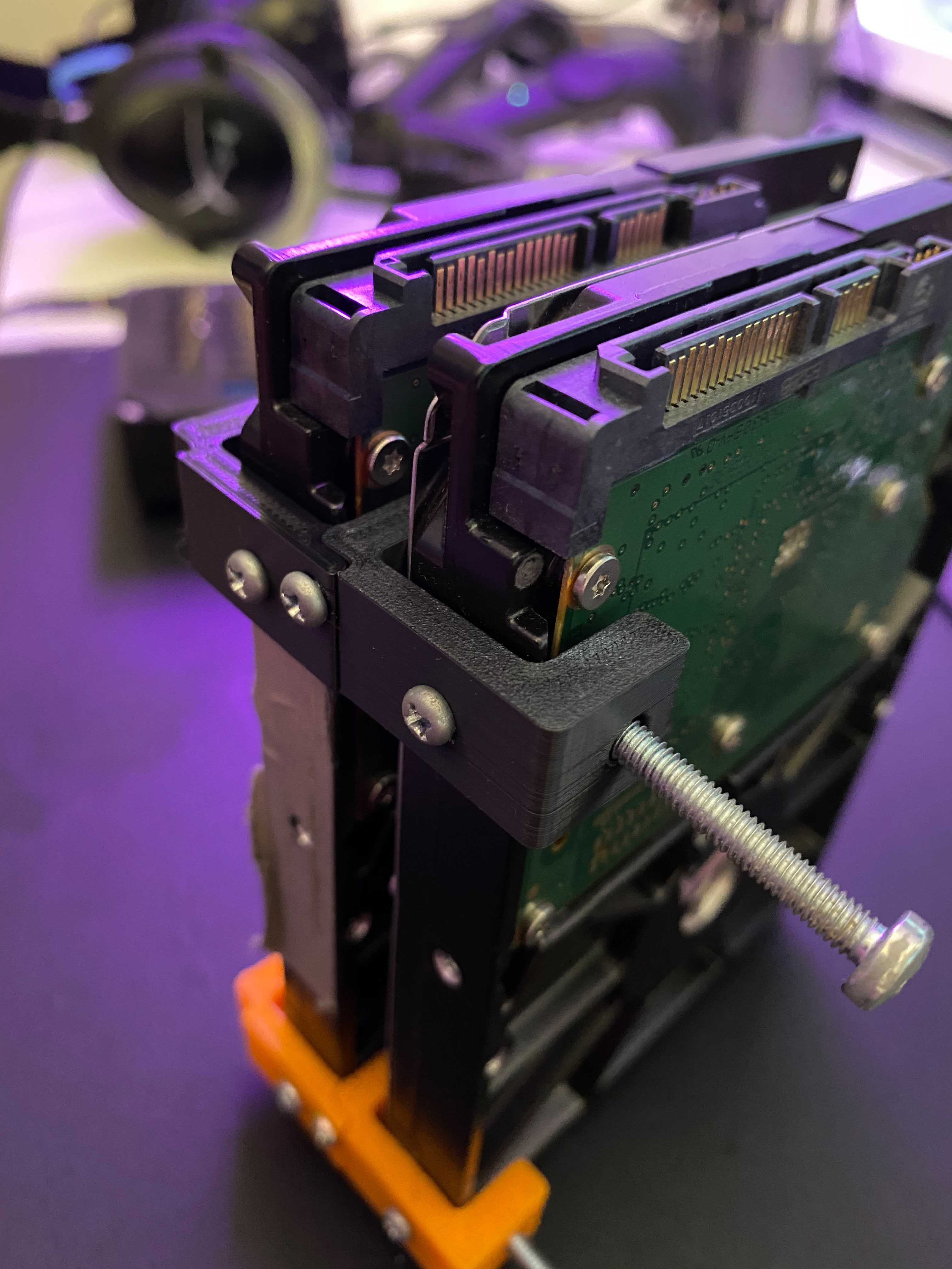 Modular HDD Mount Mk3 by Noel | Download free STL model | Printables.com