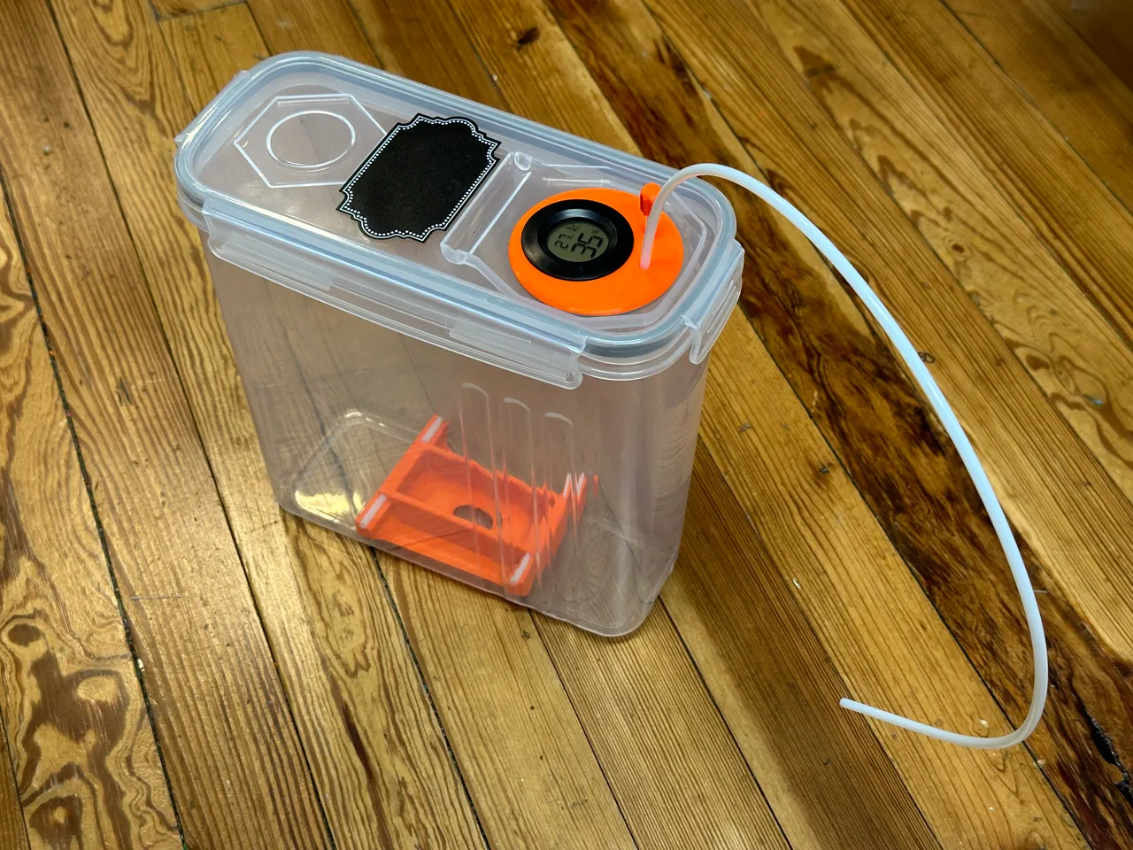 PTFE tube cap with filament lock by cmh | Download free STL model ...