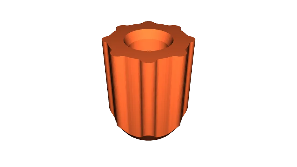 PTFE tube cap with filament lock by cmh | Download free STL model ...
