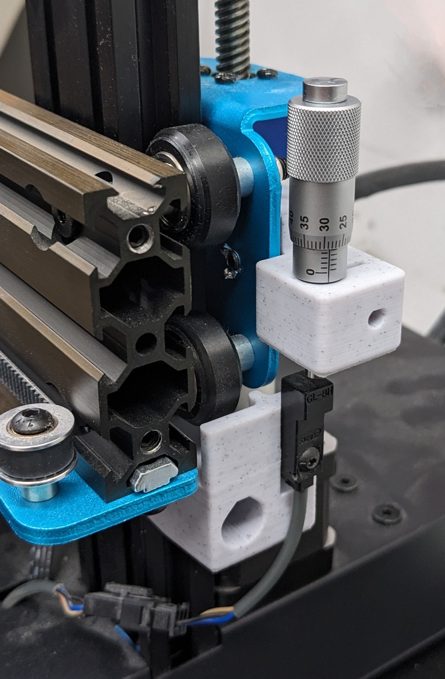 Micrometer adjustable Z end stop for Sidewinder X1 printer by PCLoadPLA ...