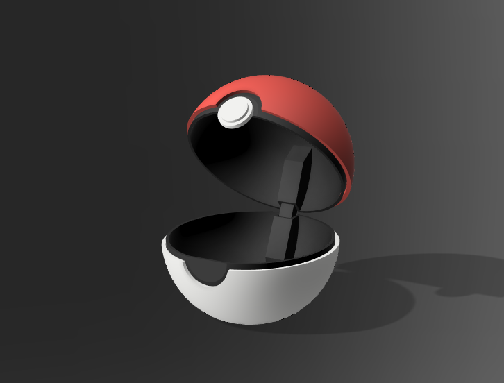PokePot (Pokeball Planter) by UniqueProjectz | Download free STL model ...