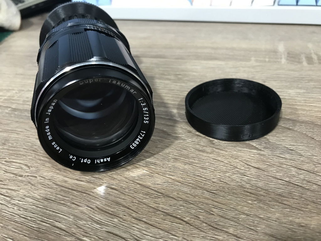 Lens Cap for Super-Takumar 135mm F3.5 by Kangarooneering | Download ...