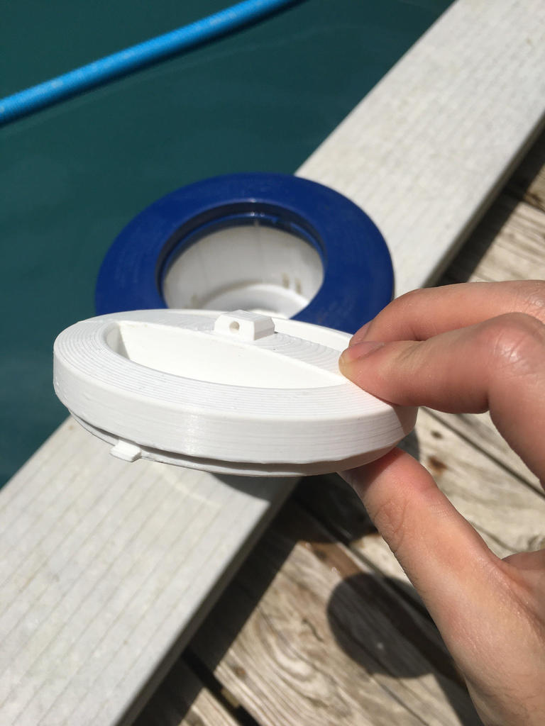 Replacement Cap for Mainstays 7in Pool Chlorinator by Kangarooneering ...
