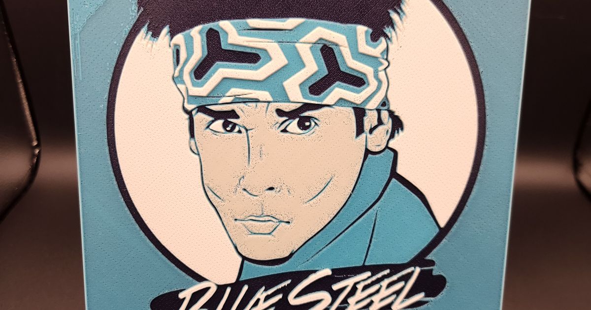 Blue Steel from Zoolander Hueforge by Brendyn Toersbijns | Download ...