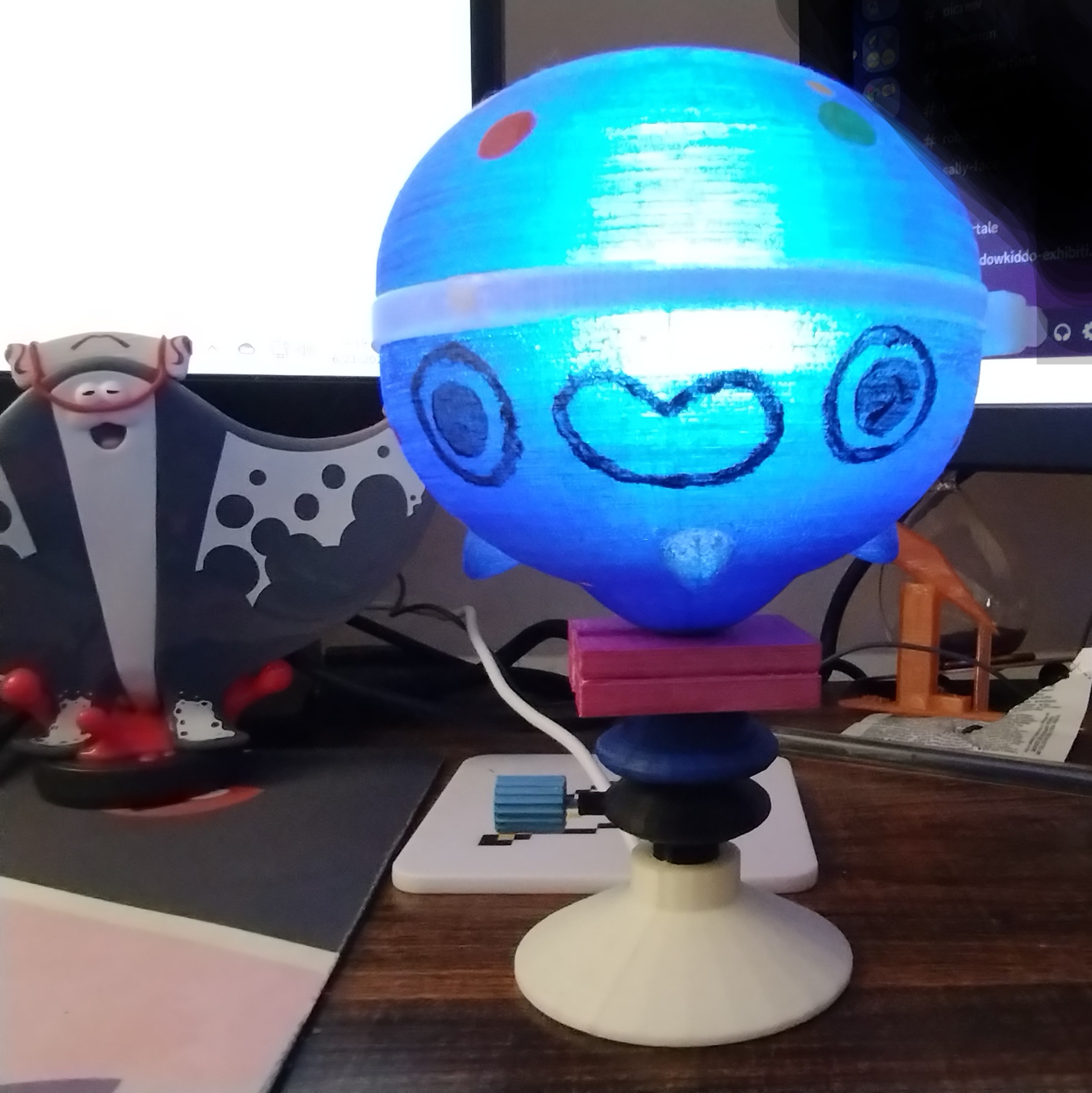 Splatoon 3 Super Chump Desk Lamp by SweetK | Download free STL model ...