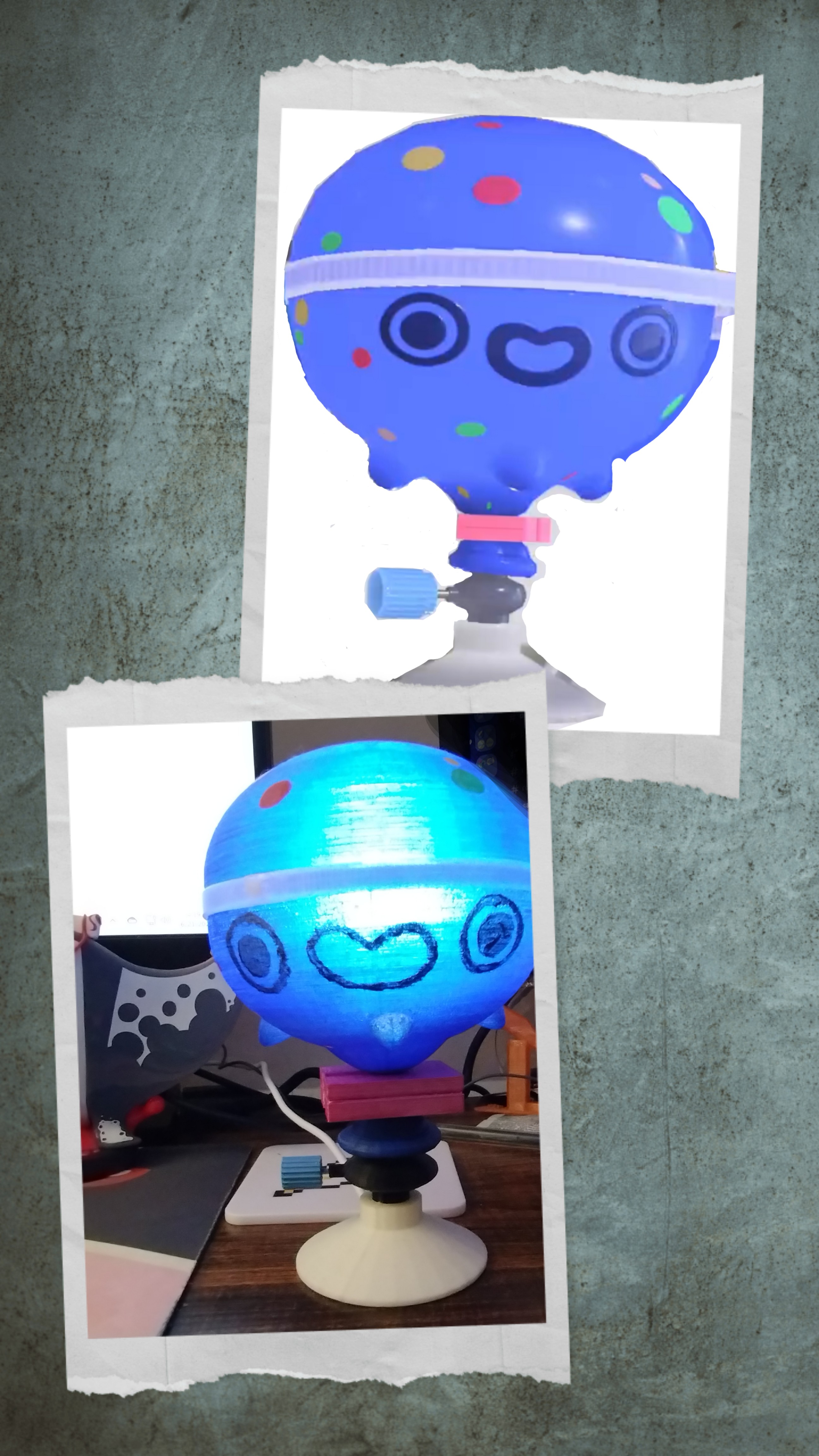 Splatoon 3 Super Chump Desk Lamp by SweetK | Download free STL model ...