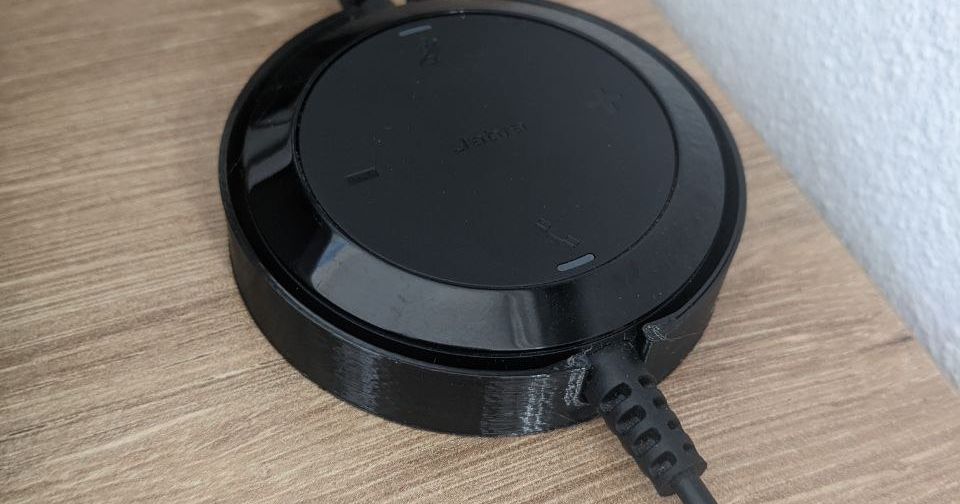 Jabra evolve 20 30 hsc016 desk holder by Alexey H | Download free STL ...