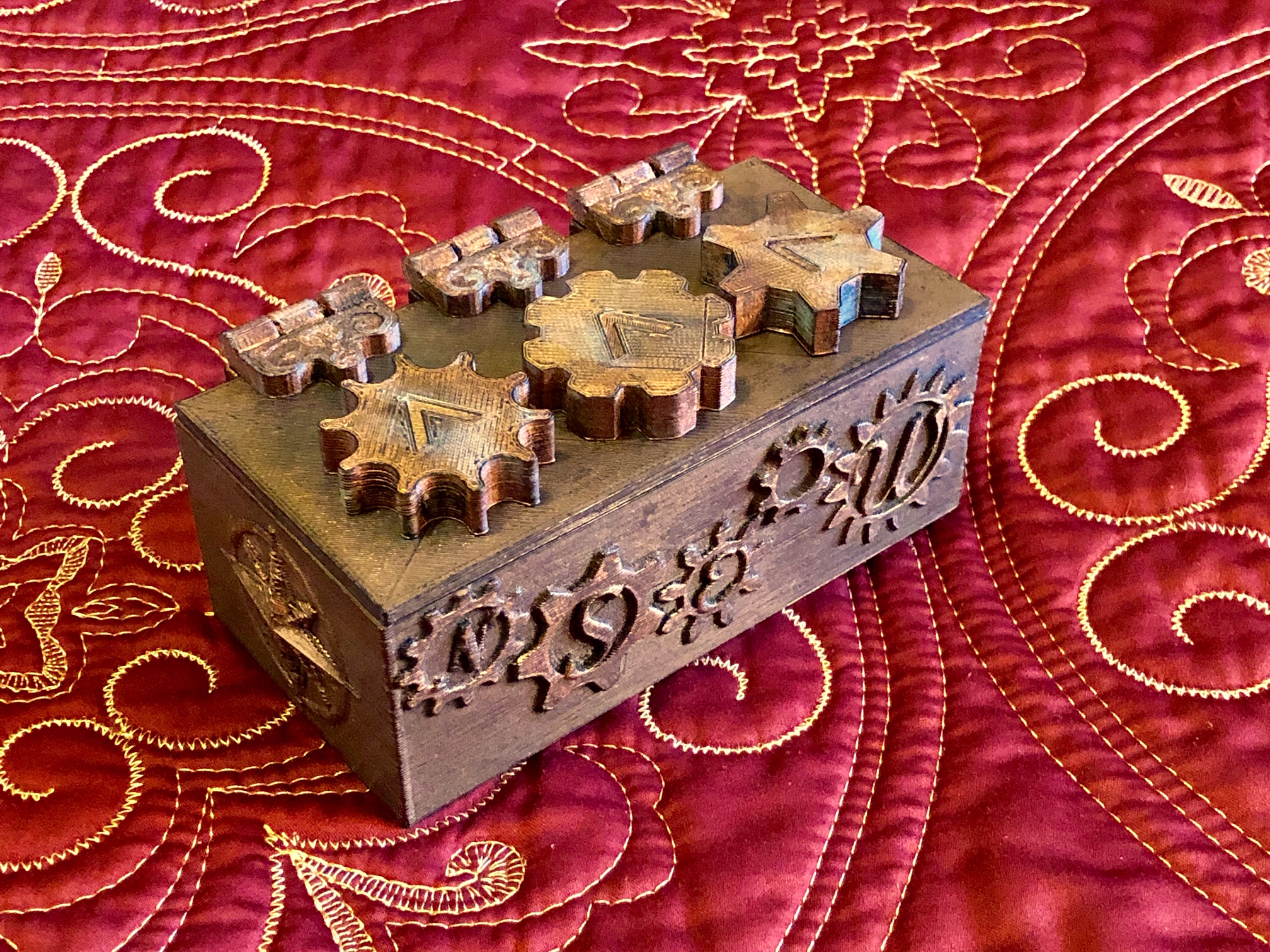 PUZZLE BOX - Mystery combination by reeledMarek | Download free STL ...