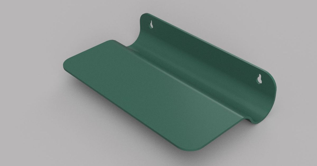 Wall Shelf_Various design collection by BasementLAB | Download free STL ...