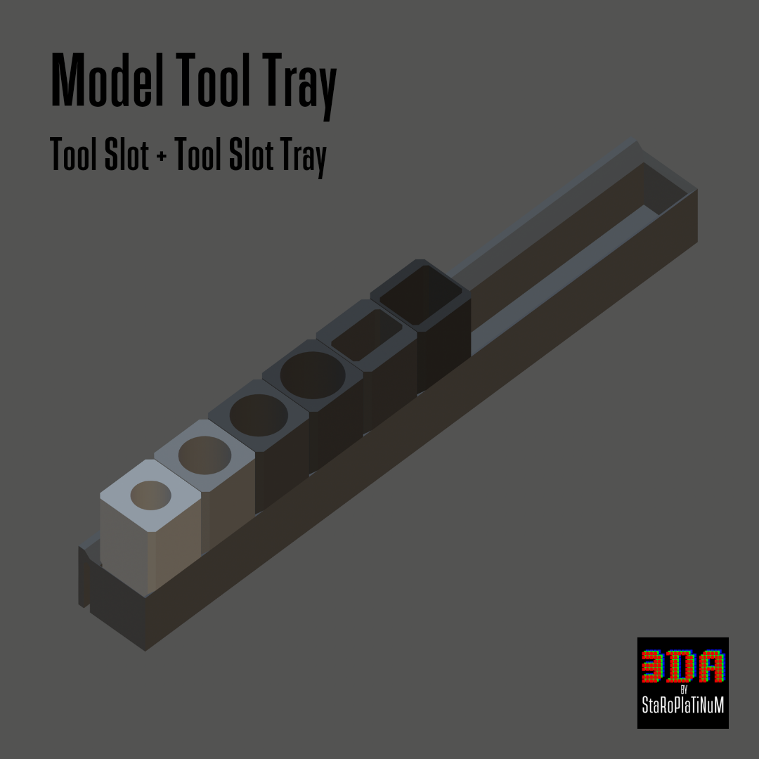 Model Tool Tray by StaRoPlaTiNuM | Download free STL model | Printables.com