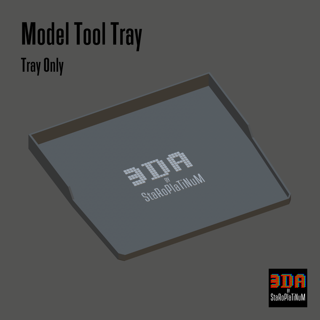 Model Tool Tray by StaRoPlaTiNuM | Download free STL model | Printables.com